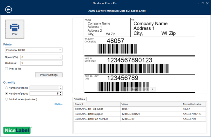 Loftware NiceLabel – Labeltech AG